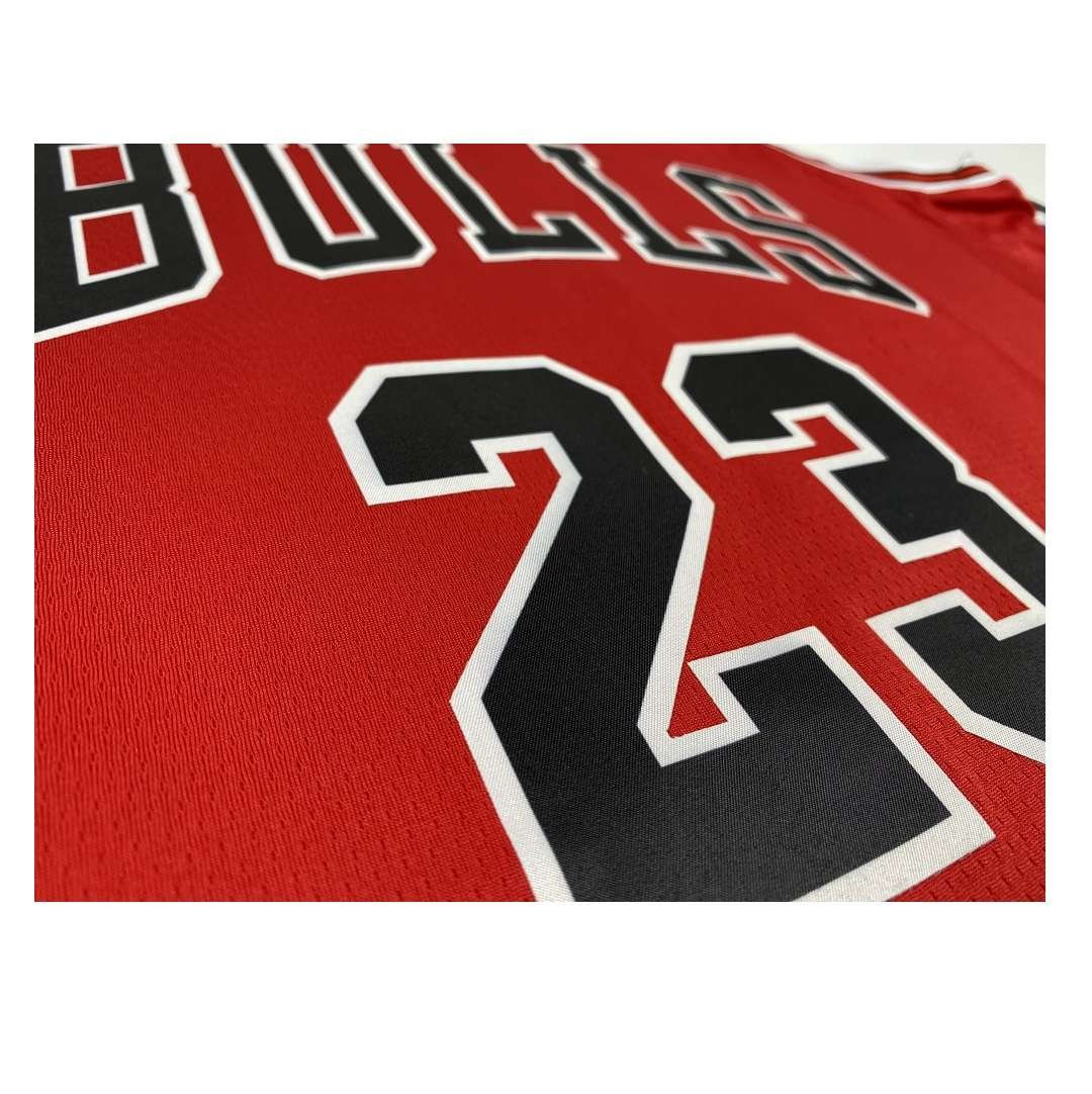 Nike NBA Bulls Michael-Jordan No' 23 Hot-Pressed Jersey Red Color | DSO ...